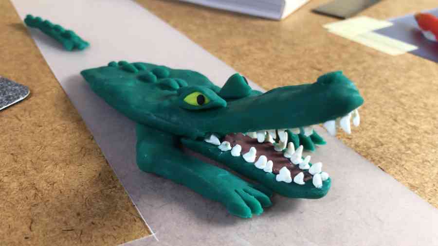 Crocodile Claymation | Cliff Creativity
